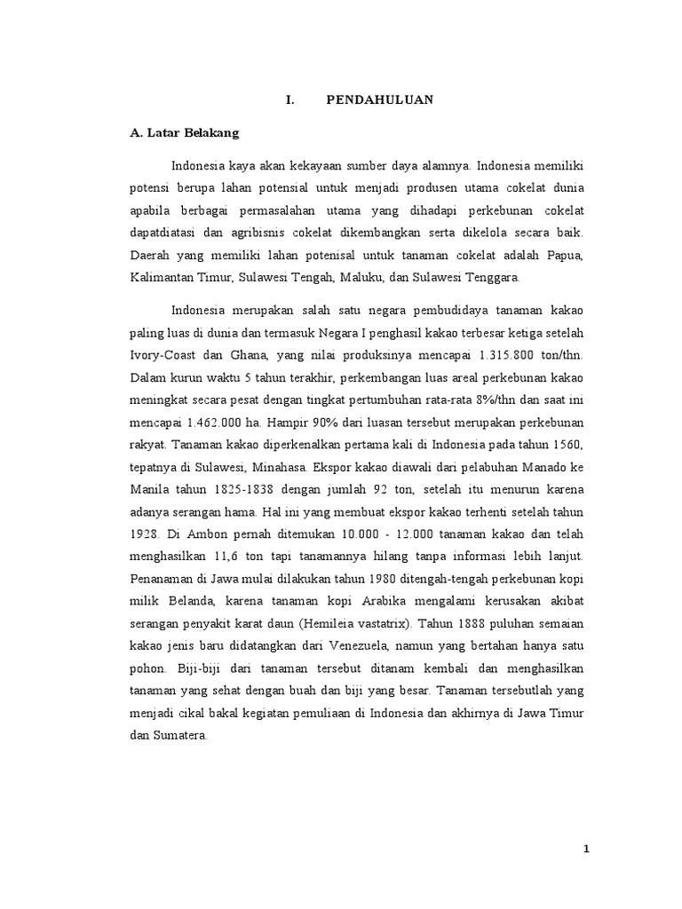 Isi TPTP Kakao | PDF