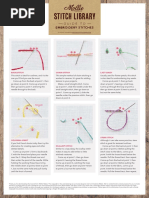 Essential Plastic Canvas Stitch Guide | PDF | Crafts | Embroidery