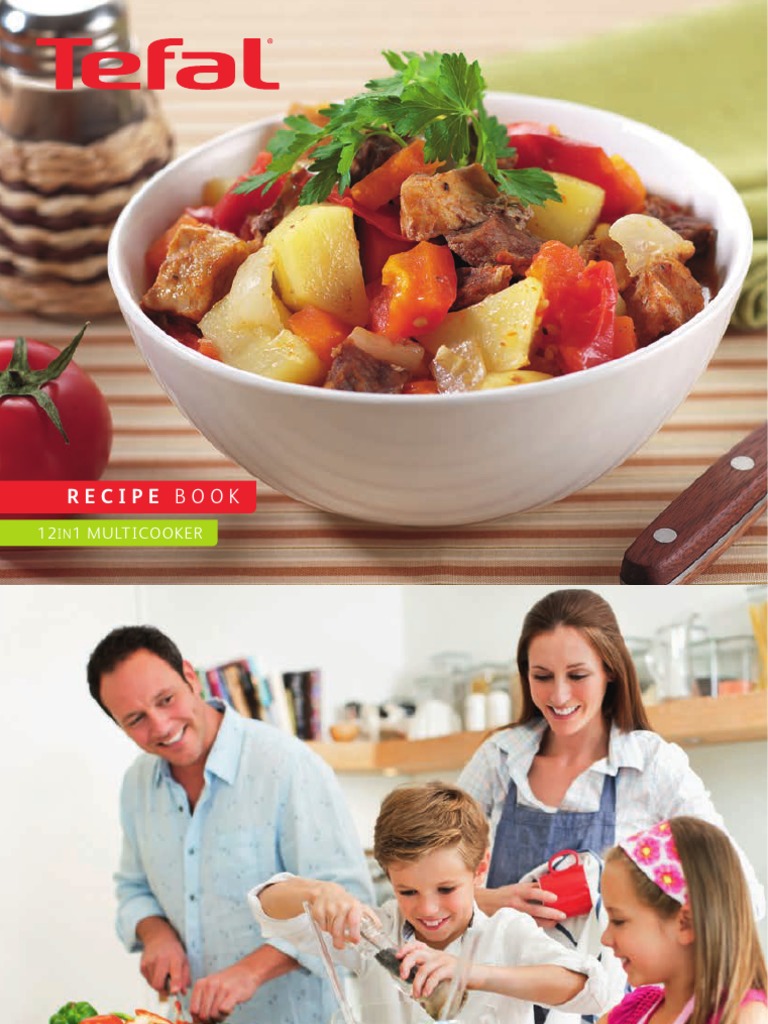 Tefal 12-in-1 Multi Cooker Recipes | PDF | Sausage | Zucchini