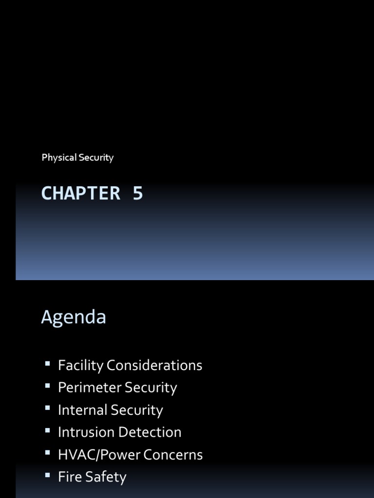 CISSP - 5 Physical Security | PDF | Physical Security | Electromagnetic ...