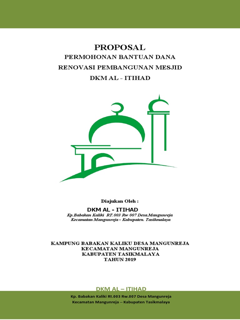 Sampul Proposal Ponpes | PDF