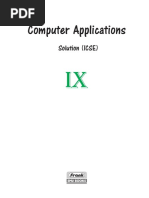 ICSE Class 9 Computer Applications Sample Question Papers | PDF ...