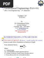 Schmertmann Method (CPT) : Settlement of Spread Footing Schmertmann ...