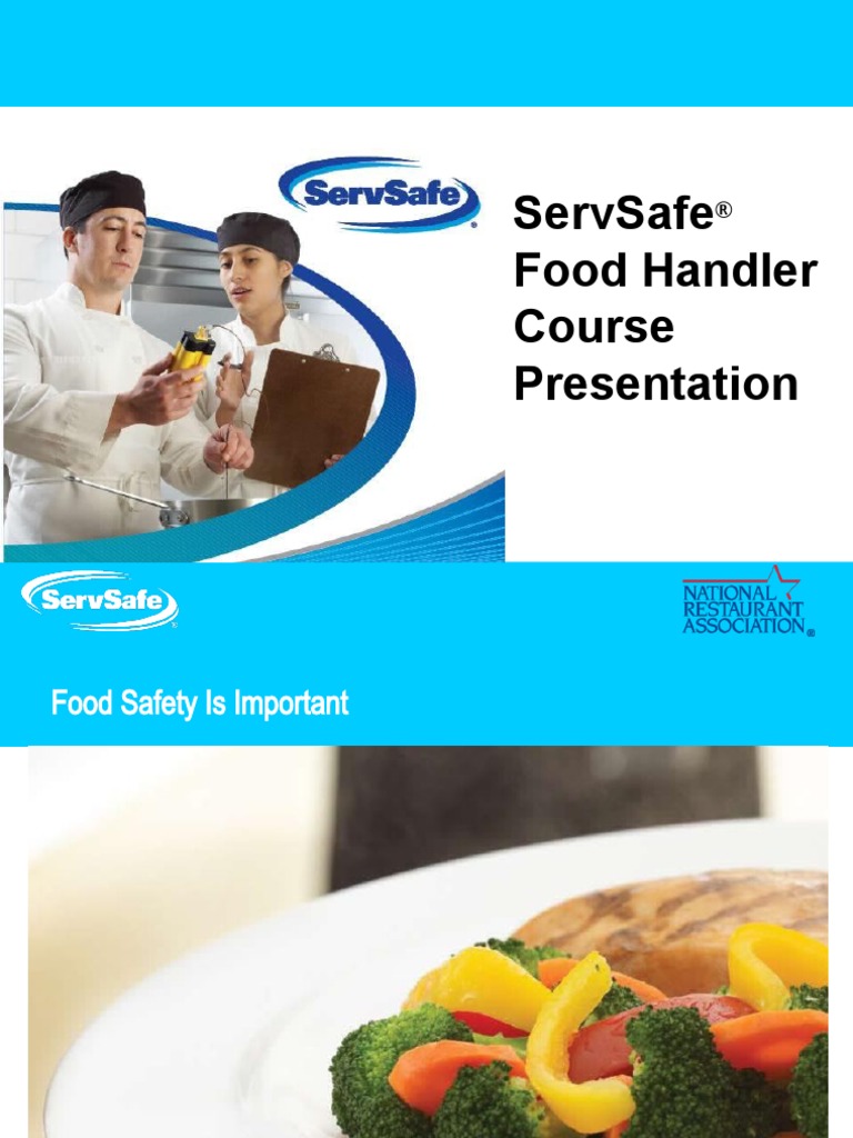 ServSafe Food Handler Course Presentation 5th Edition - 1 | PDF | Hand ...