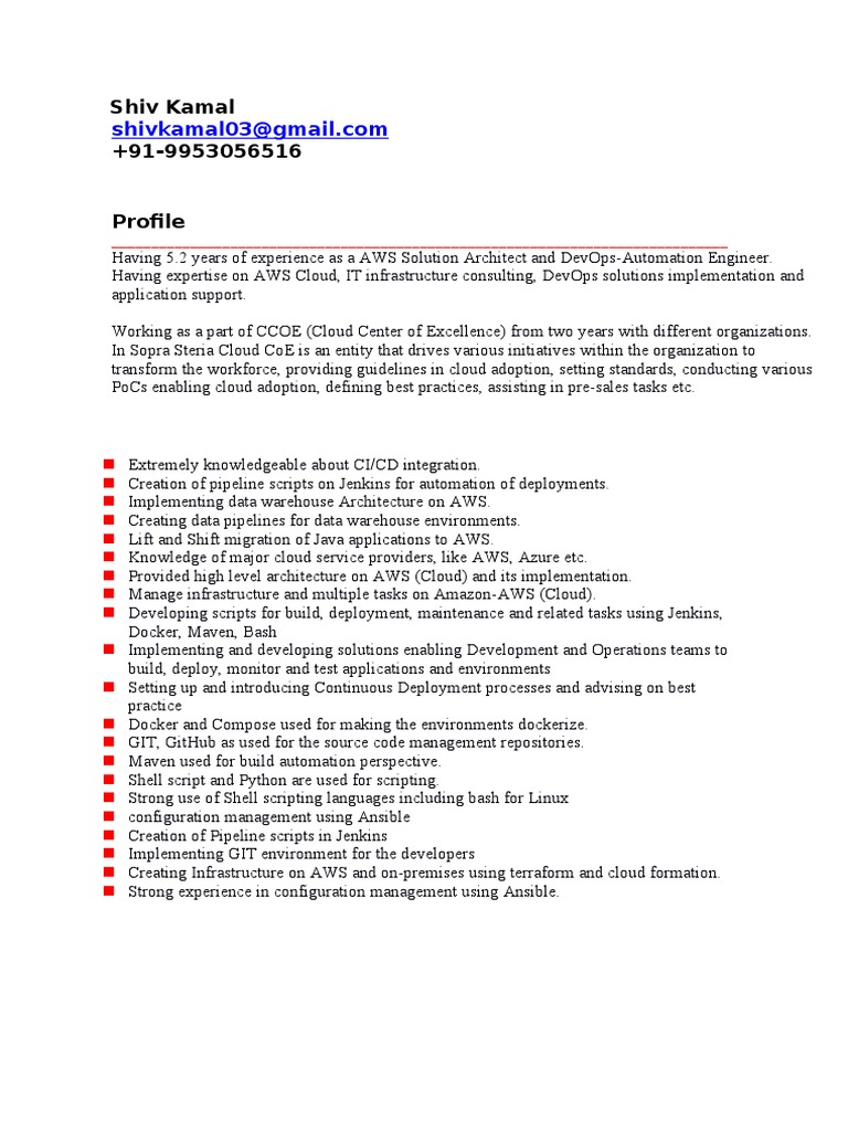 Shiv Kamal +91-9953056516 | Download Free PDF | Cloud Computing ...