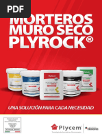 Ficha Tecnica Plyrock PDF | PDF | Materiales de construcción | Materiales