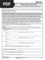 DD 2697 | PDF | Physical Examination | Health Care