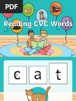 Jolly Phonics Words List | PDF