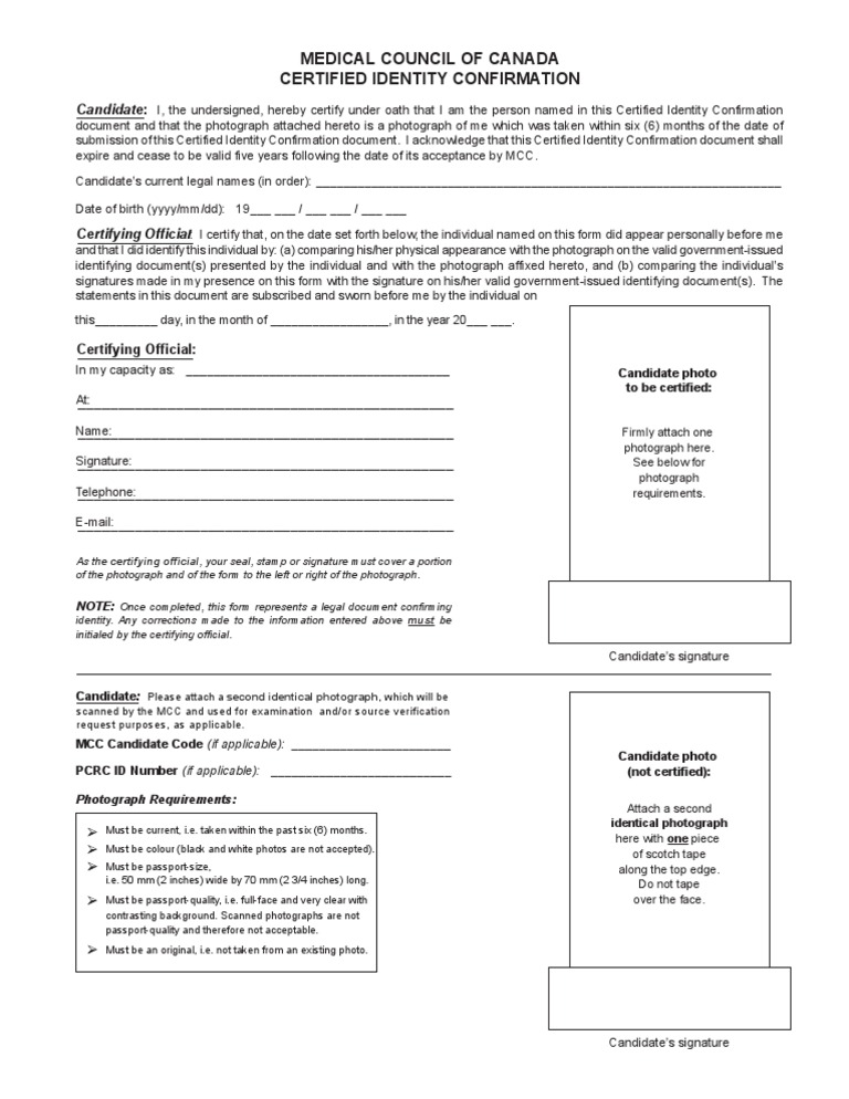 Certified Identity Confirmation Eng