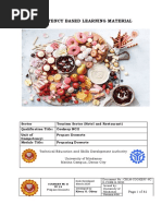 Methods of Preparing Desserts | PDF | Desserts | Custard