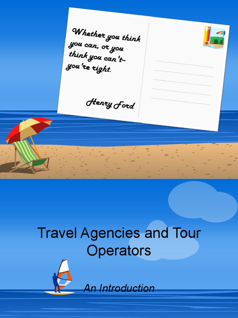Travel Agency PPT 2 | PDF | Travel Agency | Service Industries