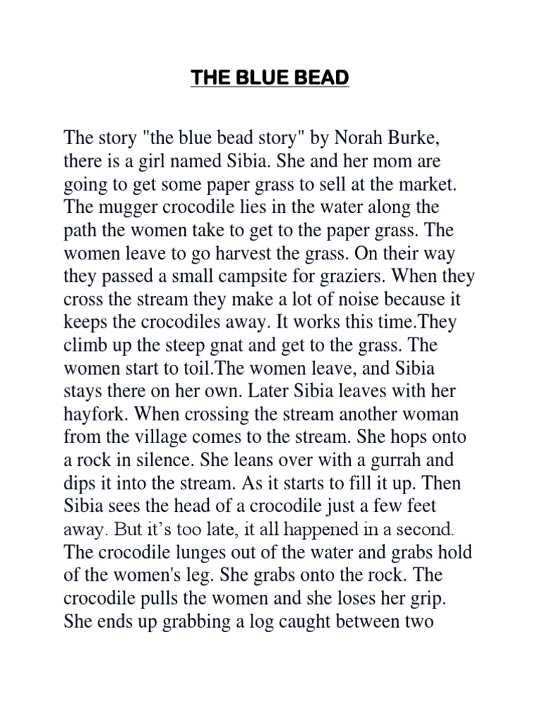 The - Blue - Bead Explained | PDF