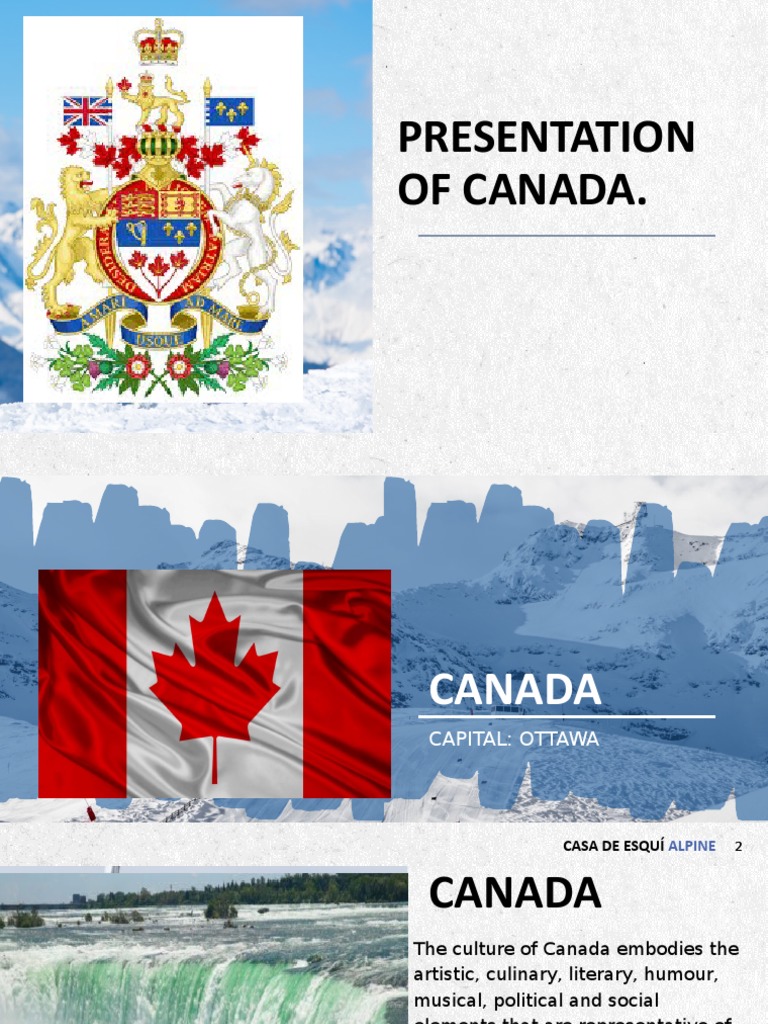 Presentation of Canada.: Casa de Esquí | PDF | Ottawa | Canada