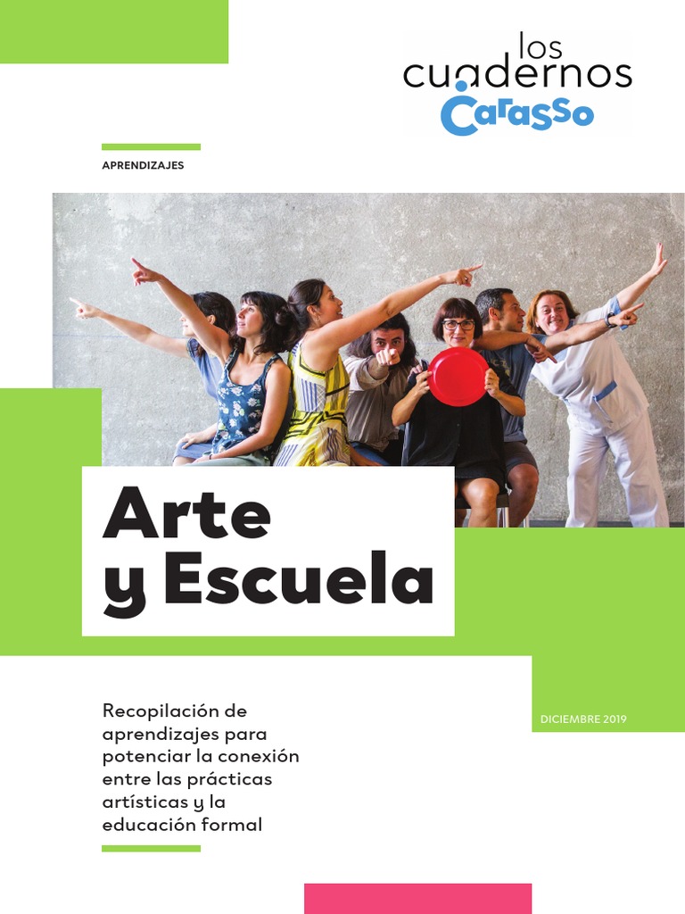 Arte y Escuela A4 DEF PDF | PDF | Educación en artes visuales | Creatividad