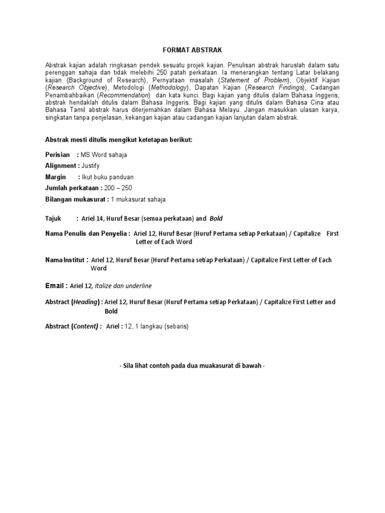 2020 - Format ABSTRAK | PDF