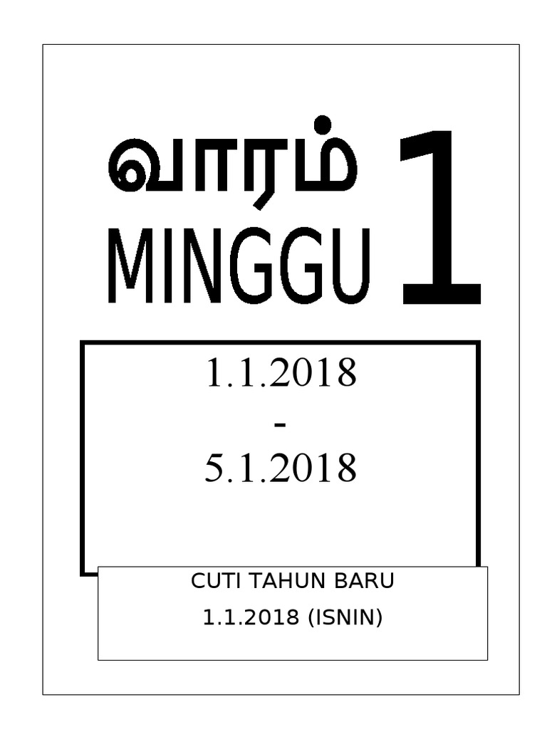 Divider Minggu | PDF