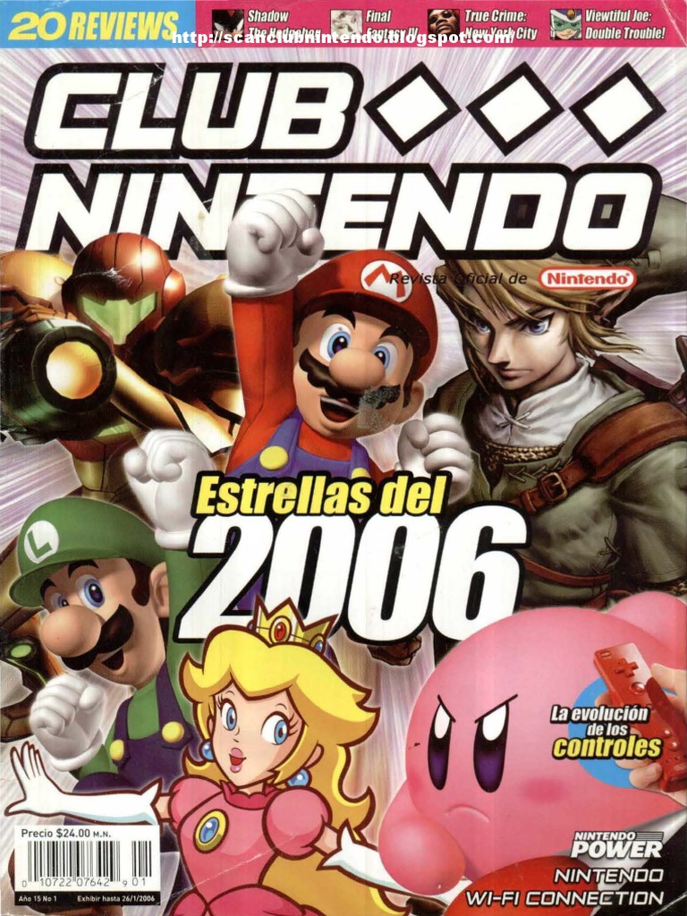Club Nintendo - Año 15 No. 01 (Vizioman) PDF | PDF | Mario | Nintendo