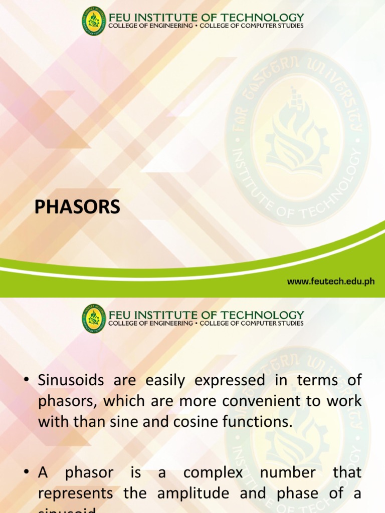 Phasors Explained: A Concise Guide to Understanding Phasor Concepts | PDF | Electrical Impedance ...