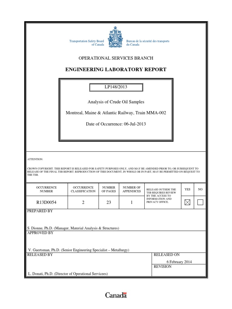 Analysis of Crude Oil Samples PDF | Download Free PDF | Petroleum ...