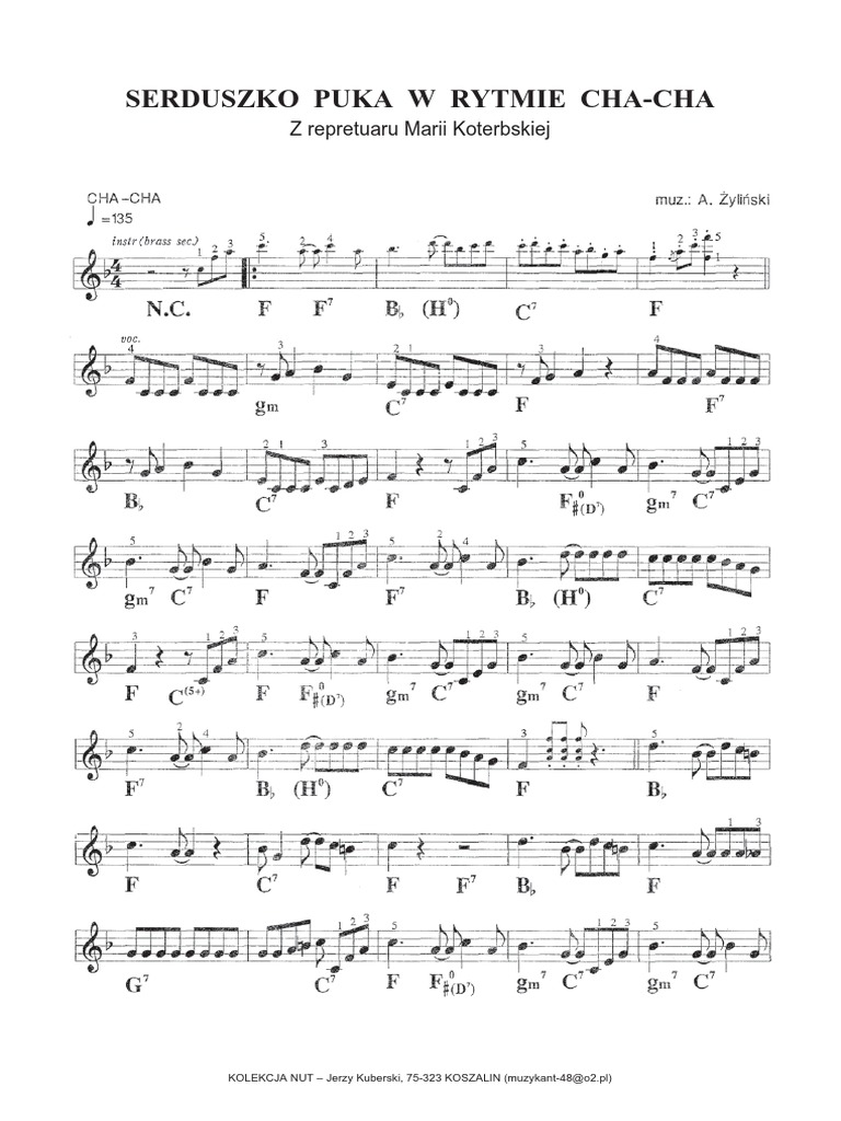 Serduszko Puka W Rytmie Cha-Cha | PDF