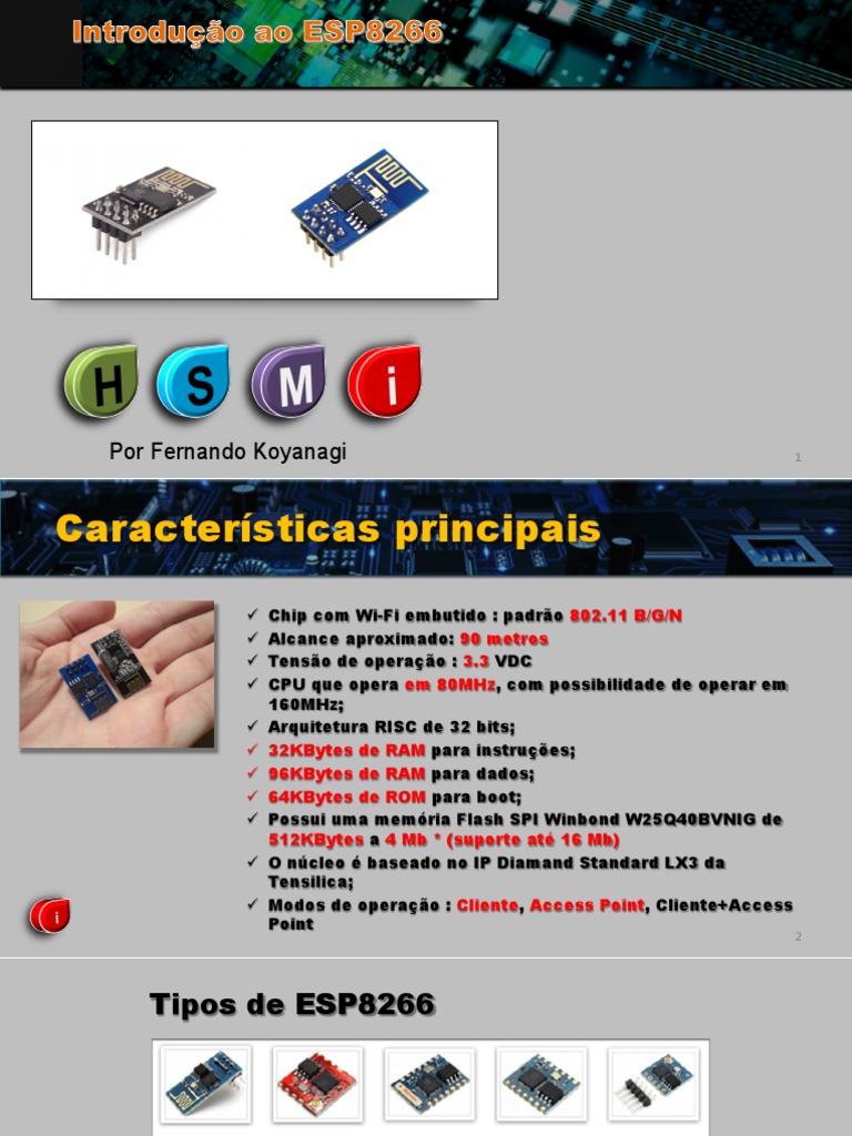 ESP8266 | PDF | Arduino | Wi-Fi