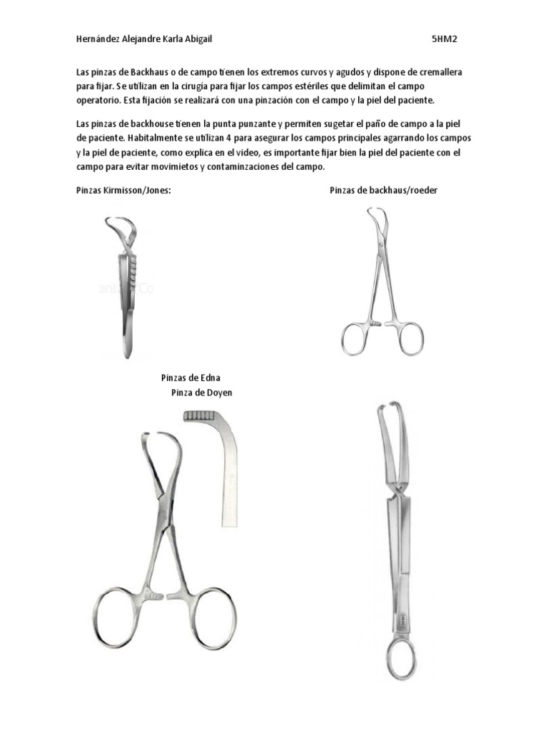 Pinzas de Campo | PDF