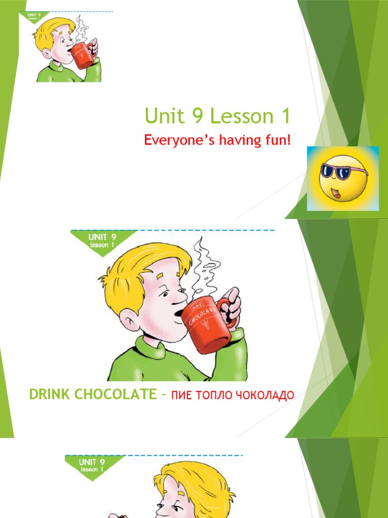 Welcome 1 Unit 9 Lesson 1 | PDF