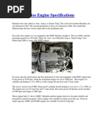 Hyundai Kappa Engine | PDF