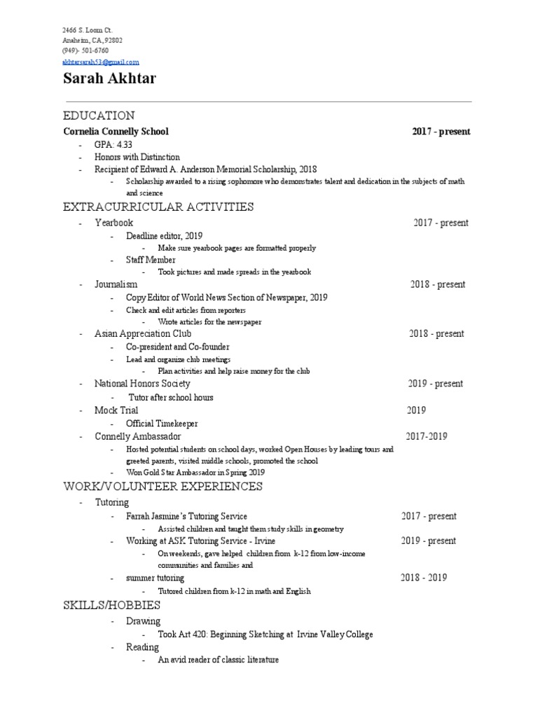 Sarah Akhtar: Education | Download Free PDF | Public Sphere | Schools