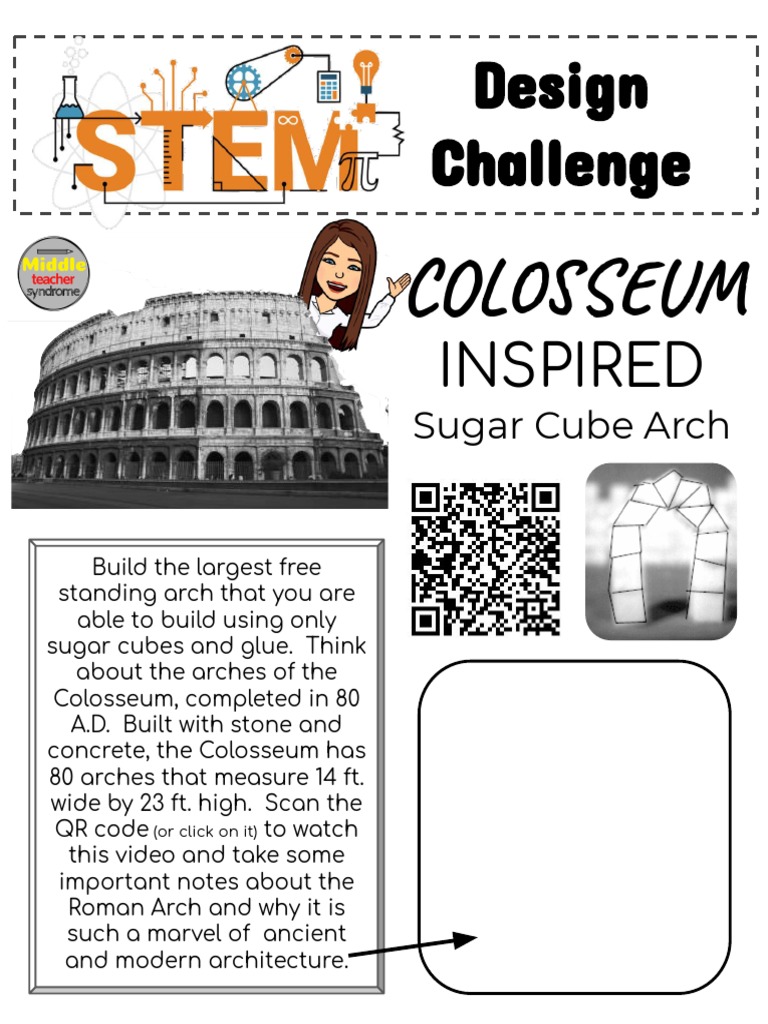 Sugar Cube Colosseum Arch Challenge | PDF