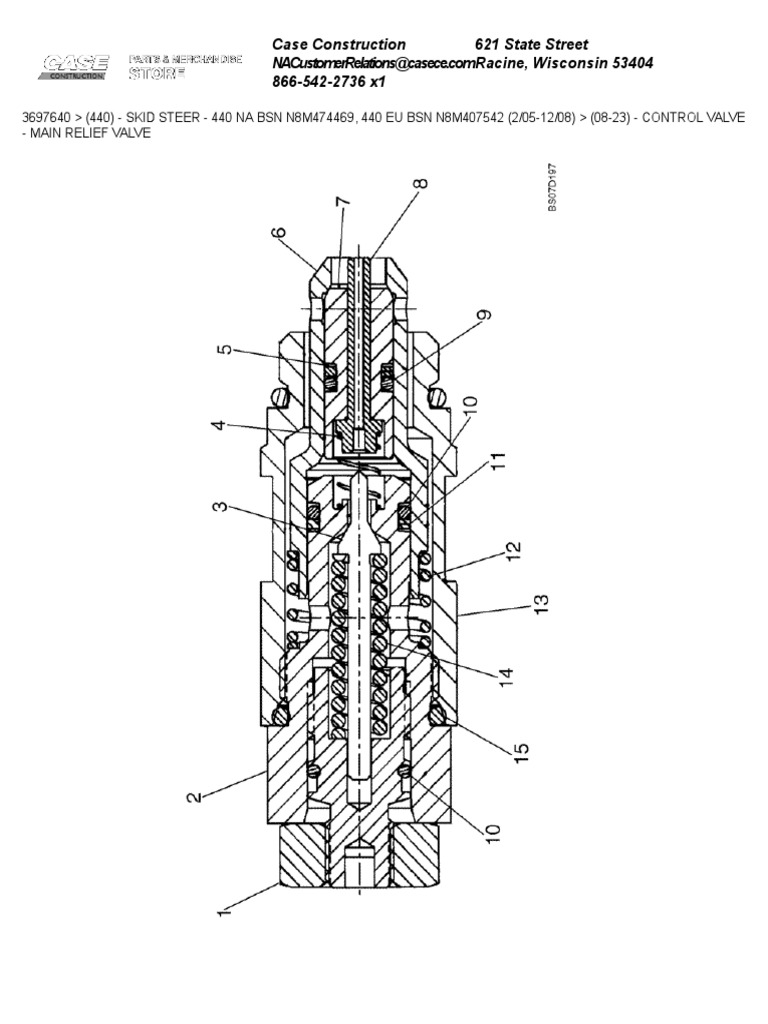 Control Valve Parts and Diagrams | PDF | Valve | Machines