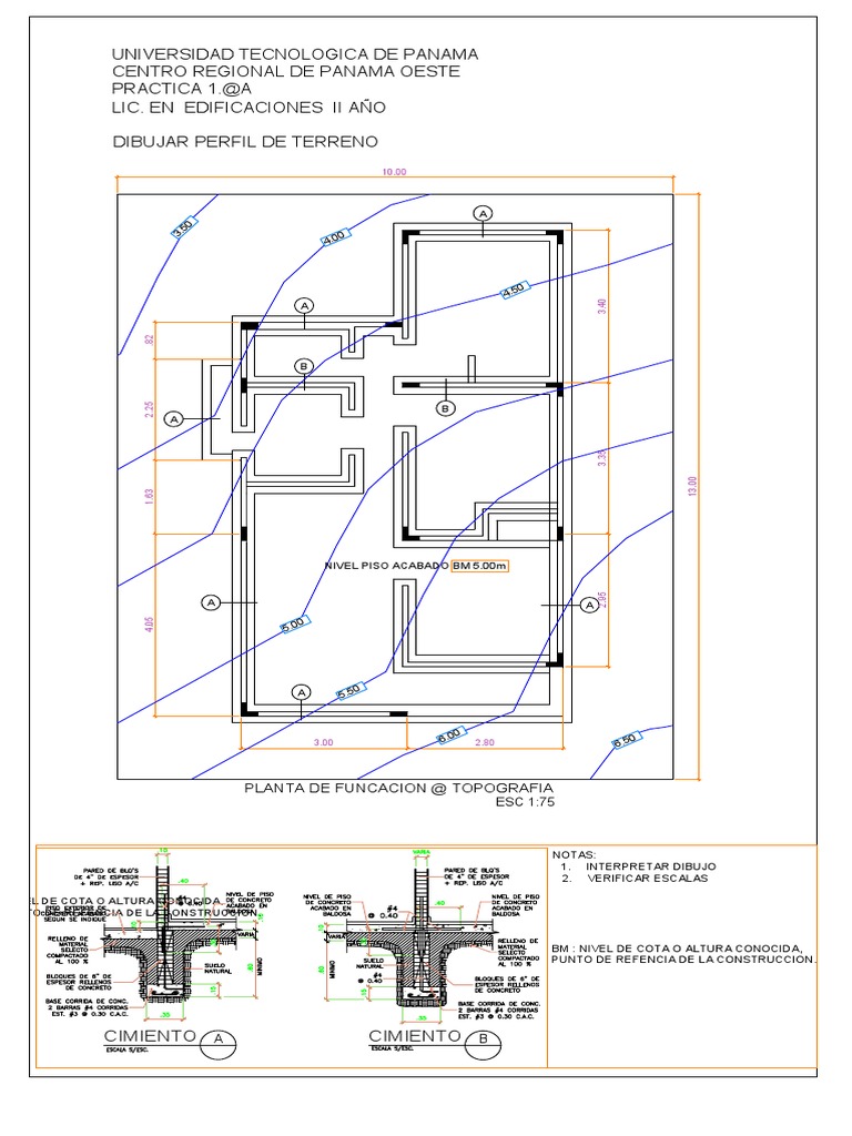 Plano para Cota | PDF