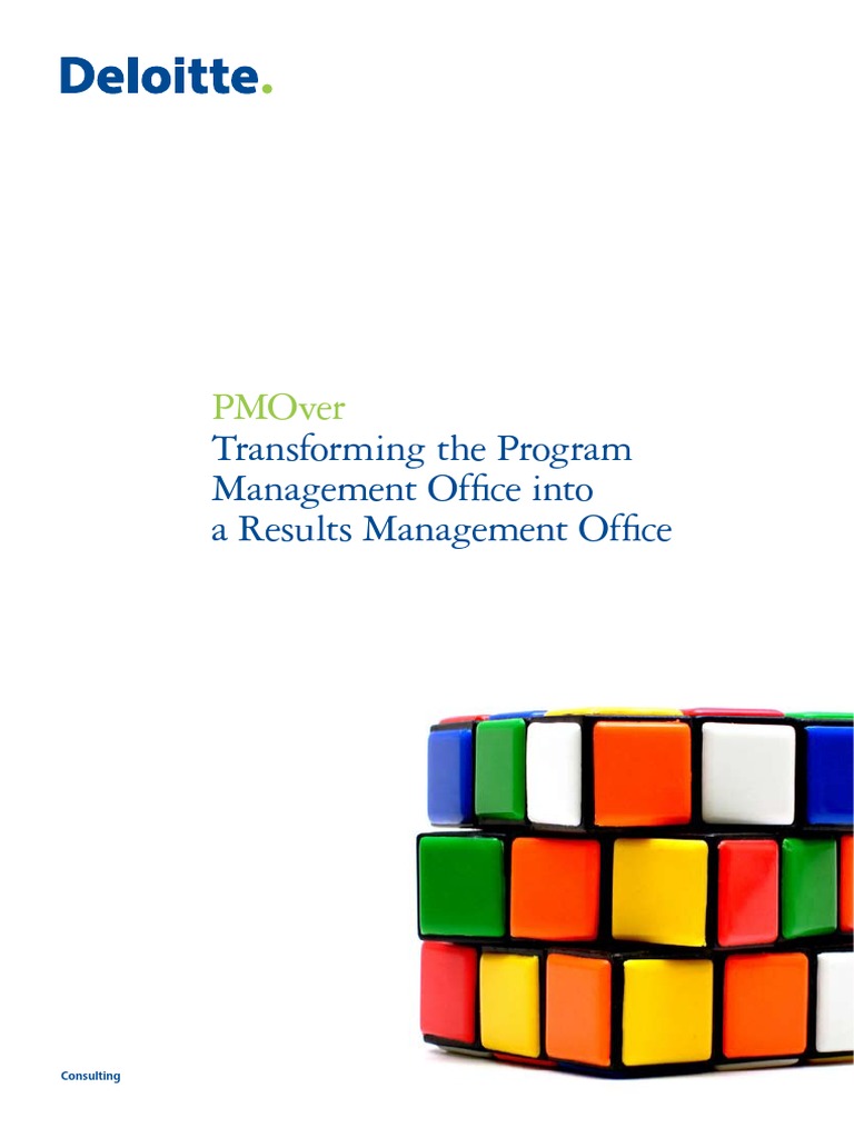 Transforming The Program Management Office Into A Result Management ...
