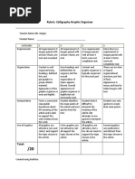 Rubric: Booklet Criteria Outstanding Proficient Consolidating Emerging ...