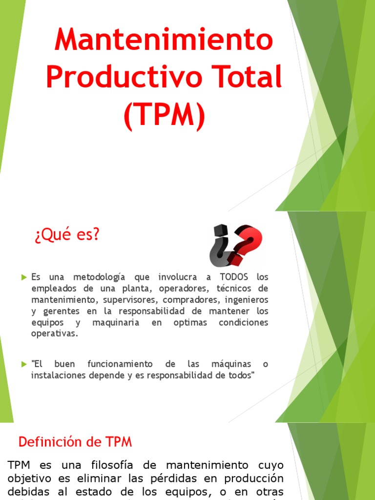 TPM PDF | PDF | Business | Economias