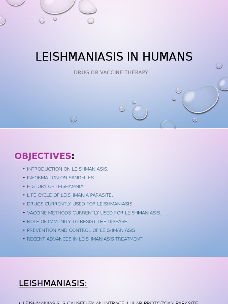 Leishmaniasis in Humans (GP 14) | PDF | Leishmania | Immune System