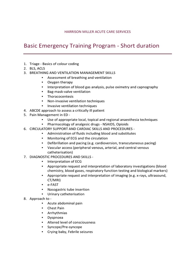 RMO Training Module | PDF | Sepsis | Breathing