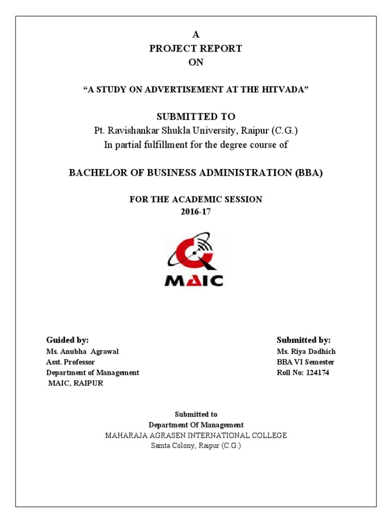 Project Starting Pages-The Hitvada | PDF