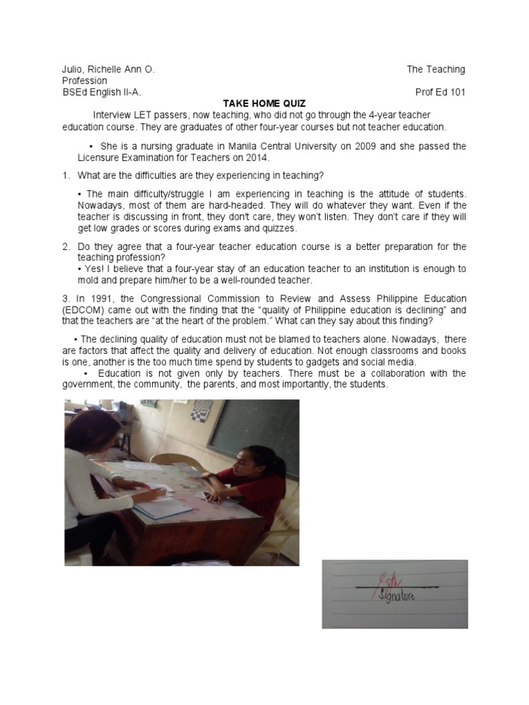 The Teaching Profession | PDF