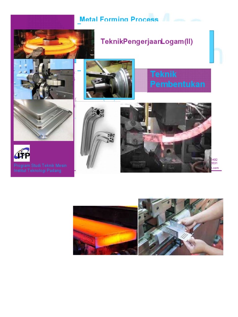 Teknik Pembentukan: Metal Forming Process | PDF | Extrusion | Forging