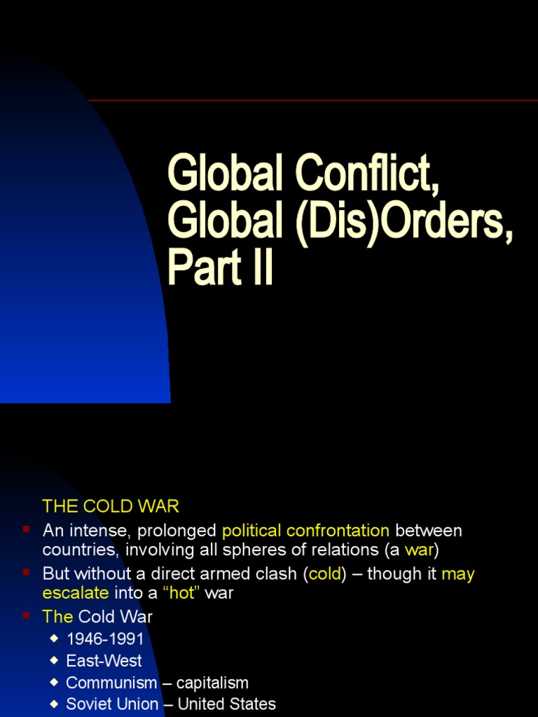 Understanding the Cold War Dynamics | PDF | Cold War | Soviet Union