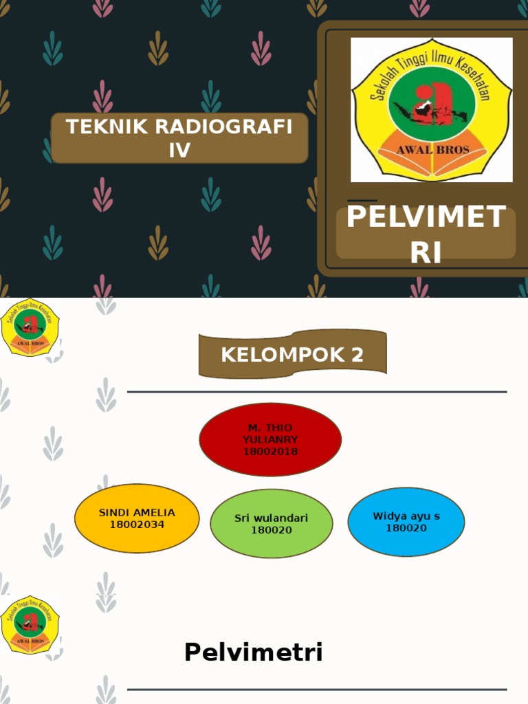 Pelvimetri: Teknik dan Indikasi | PDF | Sains & Matematika