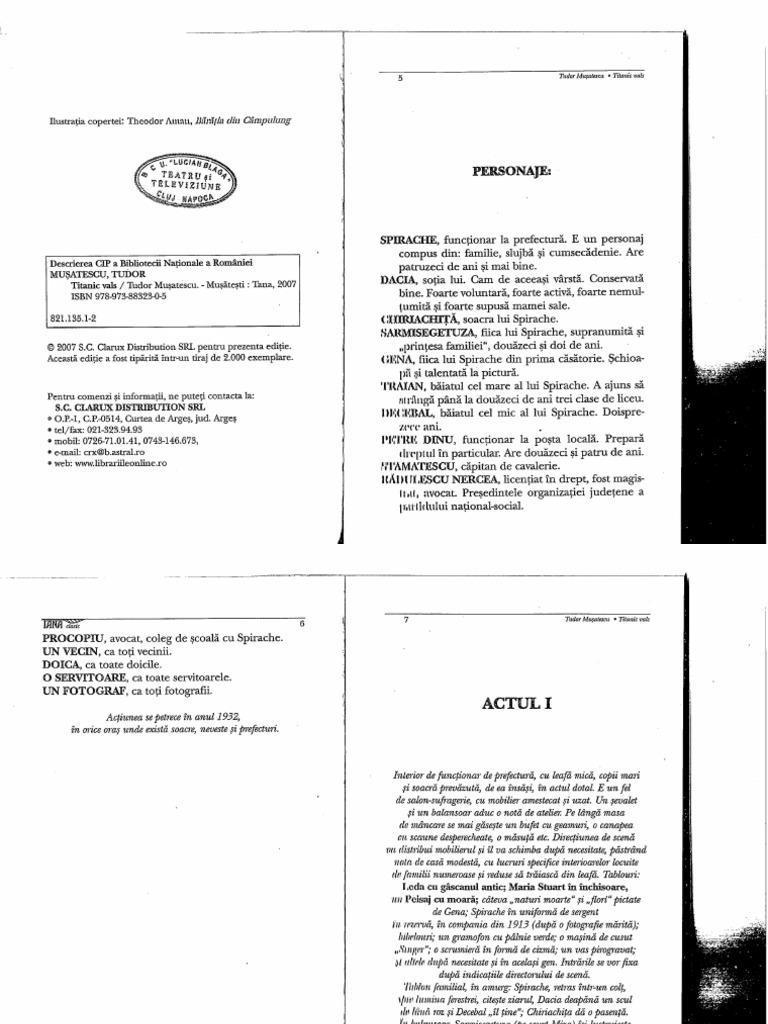 Titanic Vals PDF | PDF