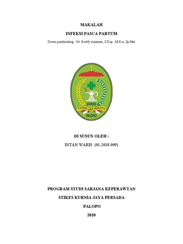 Infeksi Pasca Partum: Definisi dan Penanganan | PDF