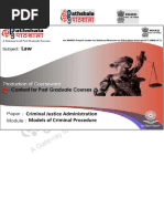Packer's Crime Control vs. Due Process Models | PDF | Presumption Of ...