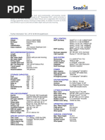 Valaris 121: Primary Rig Characteristics Capacities | PDF