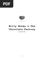 Charlie and The Chocolate Factory Play Script | PDF | Confectionery ...