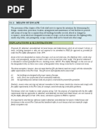 Code of Practice For The Provision of Means of Escape in Case of Fire | PDF