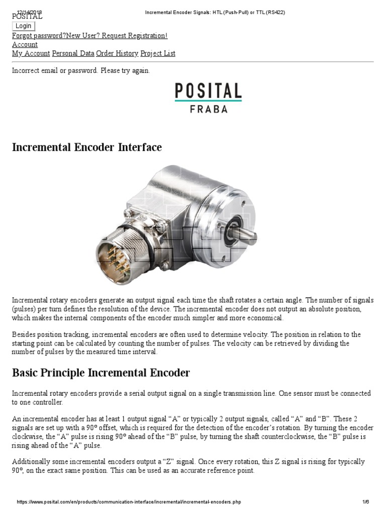 Understanding the Differences Between Push-Pull (HTL) and RS422 (TTL) Output Signals for ...