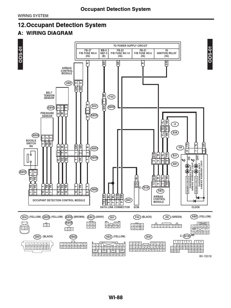 MSA5T0726A161923 Occupant Detection System PDF | PDF | Components ...